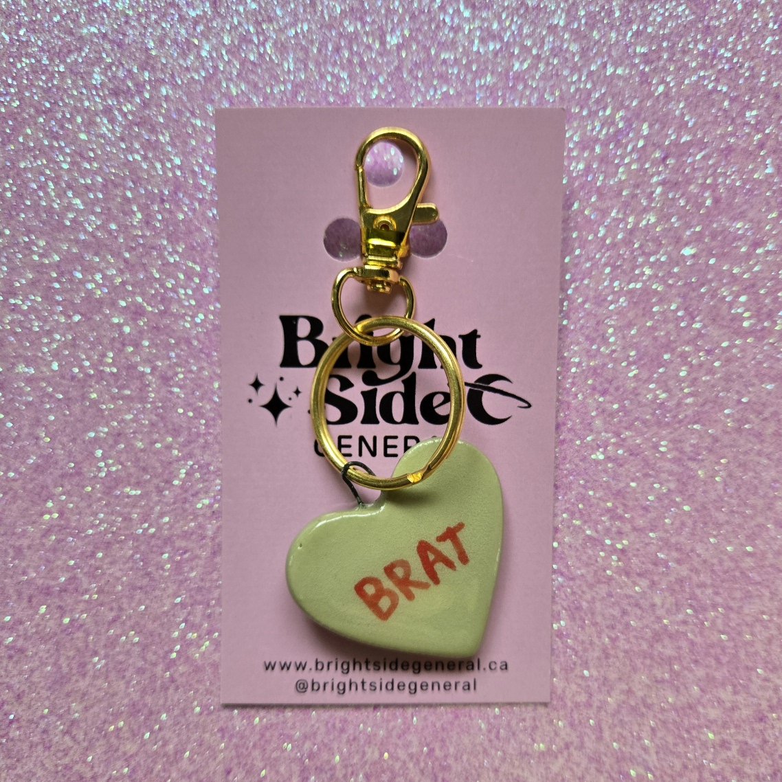 Bag Charm – Brat – Bright Side General